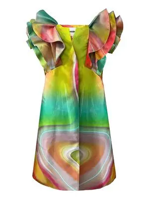MAXJENNY Butterfly Occasion Coat Smokeflow - Yellow