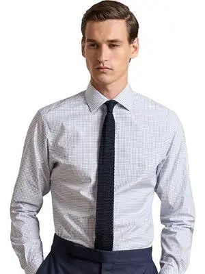 Ralph Lauren Tattersall Twill Shirt - Medium Blue Multi
