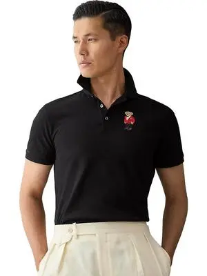 Ralph Lauren Lunar New Year Polo Bear Polo Shirt Classic Black