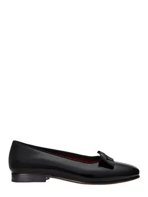 Ralph Lauren Paxton Leather Slipper - Black
