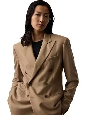 Ralph Lauren Ansley Cashmere Jacket - Camel