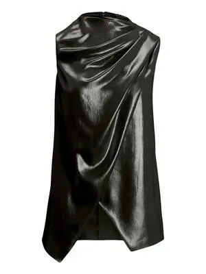 RALPH LAUREN Julie Foiled Georgette Blouse