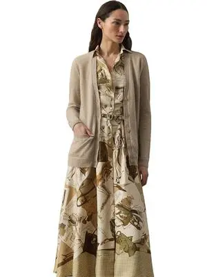 RALPH LAUREN Cashmere-blend V-neck Cardigan