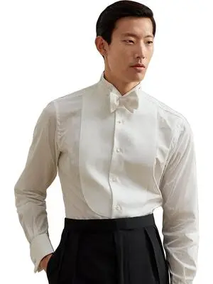 Ralph Lauren Handmade Wingtip-collar Poplin Shirt - White