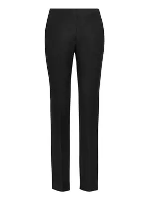 Ralph Lauren Simone Wool Crepe Pant - Black