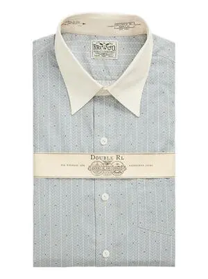 Ralph Lauren Slim Fit Print Woven Shirt - Blue