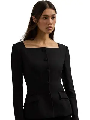 Ralph Lauren Beckman Wool-blend Jacket - Black