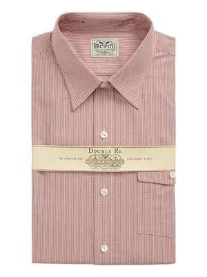 Ralph Lauren Slim Fit Checked Dobby Shirt - Red Multi