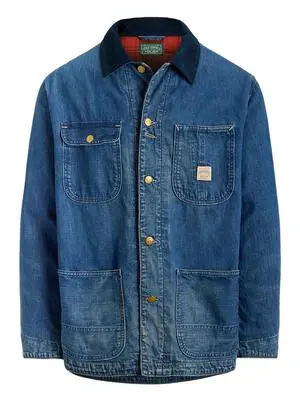 Ralph Lauren Denim Utility Jacket Coneflower