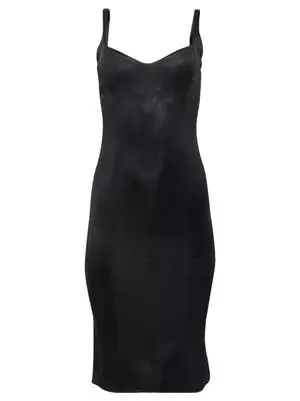 Balmain Compact-jersey Bodycon Dress Black