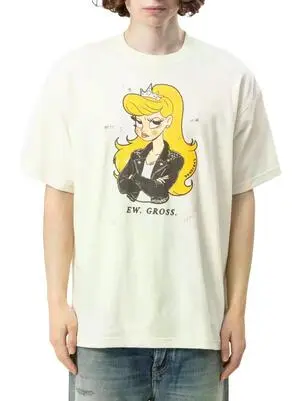 DOMREBEL Eyeroll Graphic-print T-shirt - White