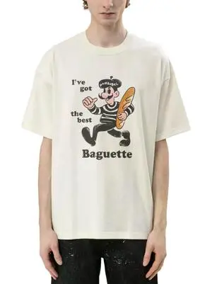 DOMREBEL Graphic-print T-shirt - White