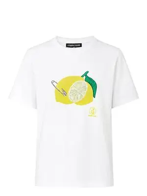 Iceberg Lemon-print T-shirt - White