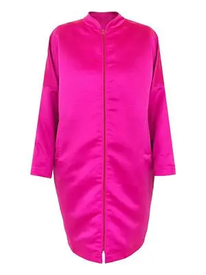 MAXJENNY Festive Occasion Coat Hot - Pink
