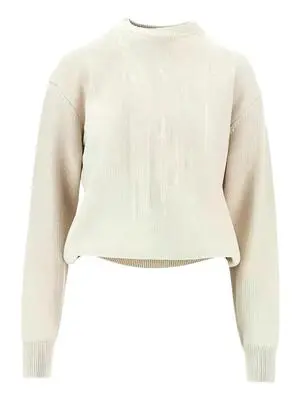 JACQUEMUS Ribbed-knit Crew-neck Wool Sweater