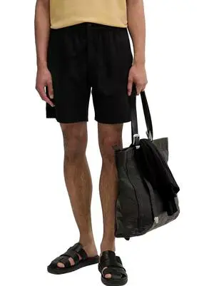 Marc O'polo Elasticated-waist Bermuda Shorts - Black