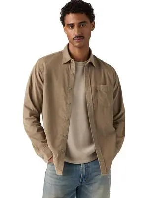 LEVI'S Classic One Pocket Standard Corduroy Shirt - Brindle