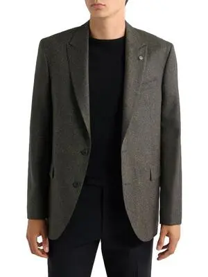 ALLSAINTS Rawdon Peak Lapel Sport Coat - Olive