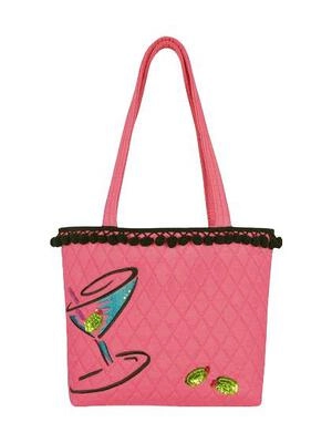 C&F HOME Martini Tote - Pink