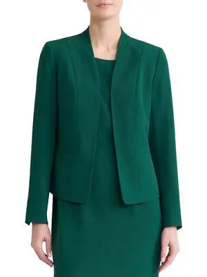 KASPER Seamed Jacket - Evergreen