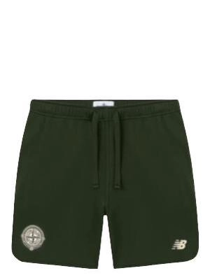 Stone Island Loose-wide-leg-fit Shorts With Drawstring Waistband - Juniper