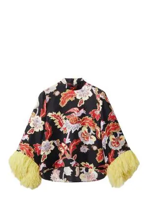 La DoubleJ Make An Exit Blouse - Black/multicolor