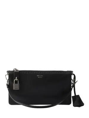 Prada Nappa Leather Pouch - Black