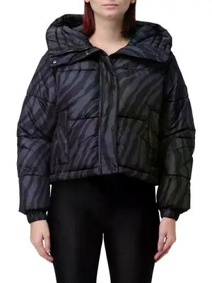 SAVE THE DUCK Rhiannon Zebra-print Puffer Jacket