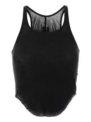 Rick Owens Racer-back Cropped Top - Black