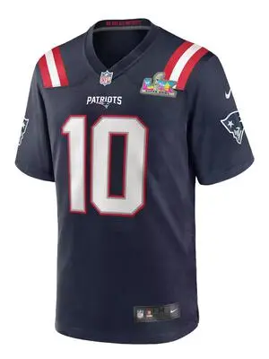 Nike X Nfl Drake Maye New England Patriots T-shirt - Blue