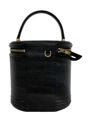 LOUIS VUITTON 2001 Epi Cannes Vanity Bag - Black