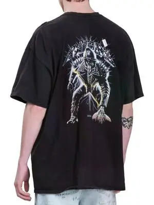 DOMREBEL Raiders Graphic-print T-shirt - Black
