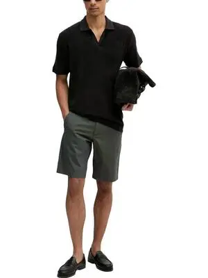 Marc O'polo V-neck Polo Shirt - Black