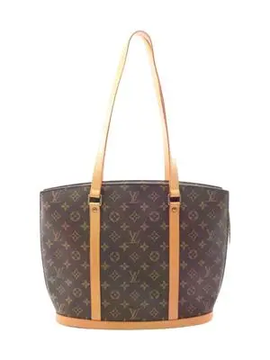 LOUIS VUITTON 1998 Monogram Babylone Tote Bag - Brown