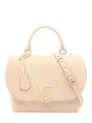 LOUIS VUITTON 2019 Taurillon Volta Satchel Pink