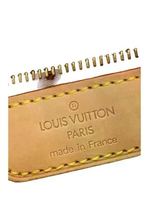LOUIS VUITTON 2001 Monogram Cabas Mezzo Tote Bag - Brown