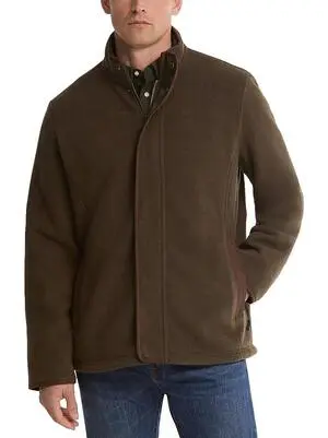 Barbour Fardon Hidden Placket Casual Jacket Forest