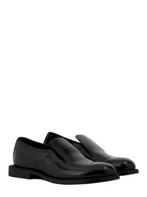 LANVIN Classic Loafers In Leather - Black