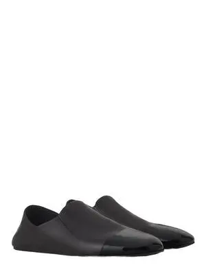 LANVIN Soft Loafers In Leather - Black