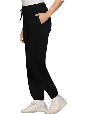 Hue Soft Jersey Track Pants - Black