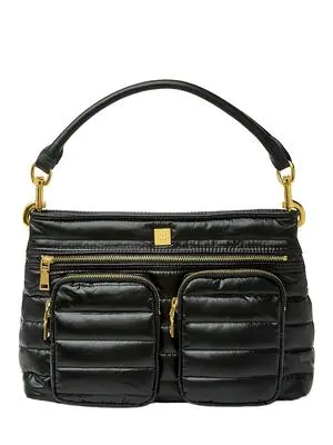THINK ROYLN Downtown Diva Quilted Shoulder Bag - Black