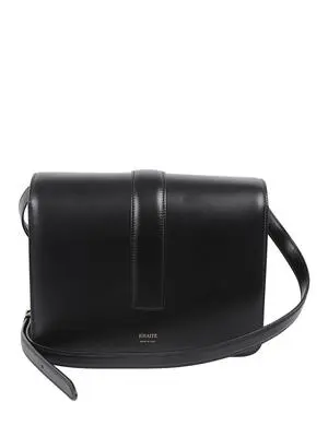 Khaite Mini Calfskin Shoulder Bag - Black