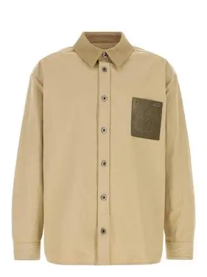 Loewe 100% Cotton Shirt - Beige O Tan