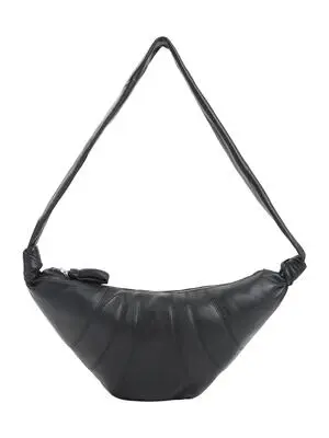 LEMAIRE Lemaire Medium Croissant Shoulder Handbag Black