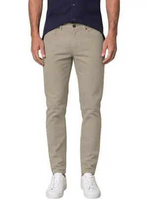 Robert Talbott Fernando Comfort Stretch Linen Blend 5 Pocket Stone