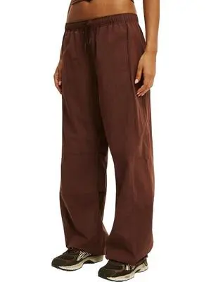 Cotton:on Active Utility Baggy Pant - Chestnut