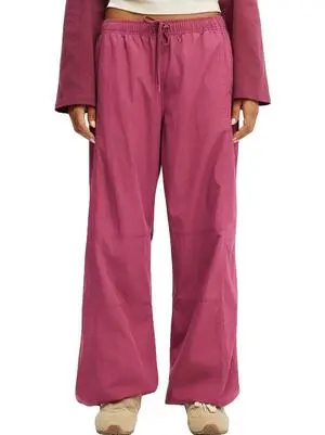 Cotton:on Active Utility Baggy Pant - Raspberry Aura