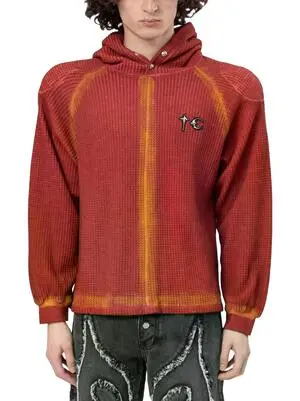 THUG CLUB Bulk Shoulder Hoodie - Red