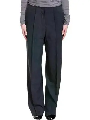 ENTIRE STUDIOS Zerobound Pleated Wide-leg Trousers - Grey