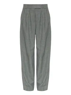 Baum Und Pferdgarten Neya Pleated Wide-leg Pants - Grey